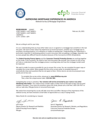 National Survey of Mortgage Originations | Consumer Financial Protection Bureau