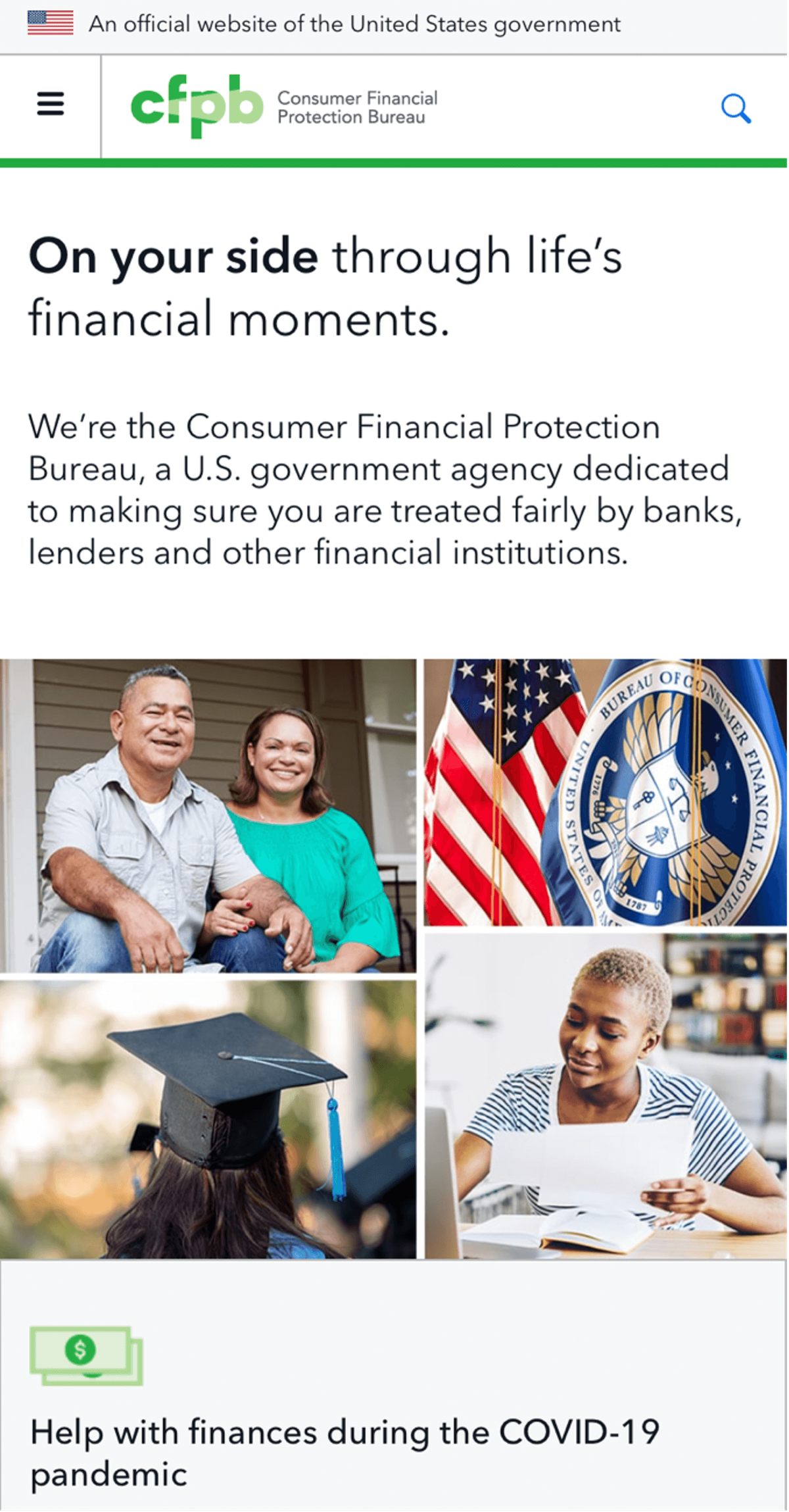 The CFPB is mobile-first | Consumer Financial Protection Bureau