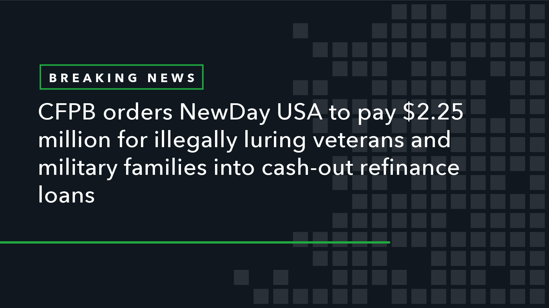 CFPB Orders NewDay USA to Pay $2.25 Million for Illegally Luring ...